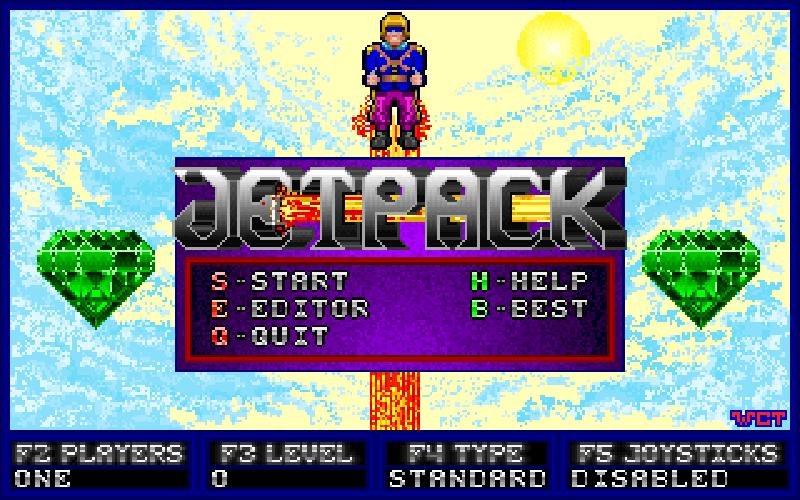 Jetpack (1993) - PC Review and Full Download | Old PC Gaming