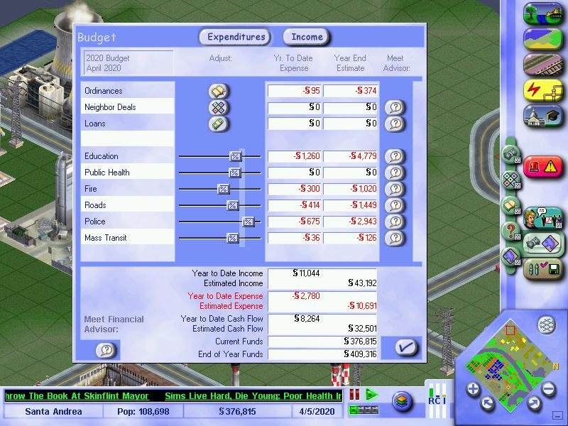 Simcity 2000 Windows 95 Demo - reportinstruction