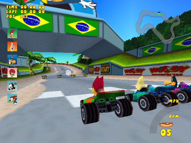Woody Woodpecker Racing « Old PC Gaming